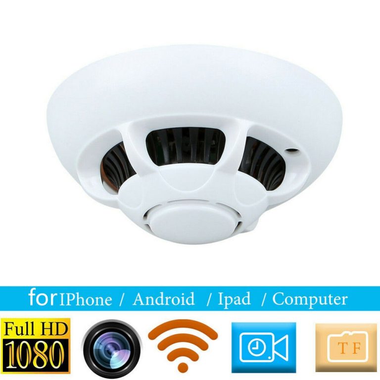 Spy Smoke Detector Camera